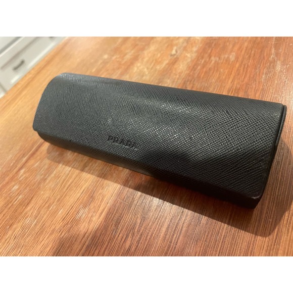 Prada | Accessories | Prada Magnetic Flip Top Hard Glasses Case | Poshmark